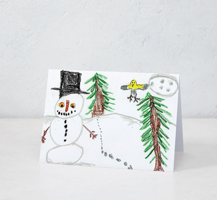 Winter Snowman by patient Owen H. – SickKids Shop